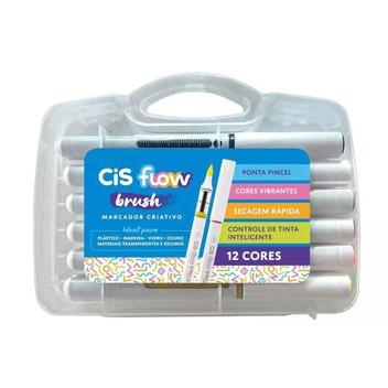 Cis marc criativo flow brush est c/12 5,8274 - SERTIC - Caneta Brush ...