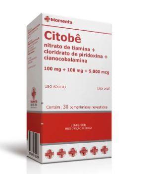 Citobe Momenta 100mg+ 100mg+ 5000mcg com 30 comprimidos - MOMENTA ETICO ...