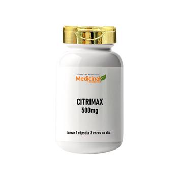 Citrimax 500mg 90 Cápsulas - Medicinal Terapeutica - Inibidor de ...