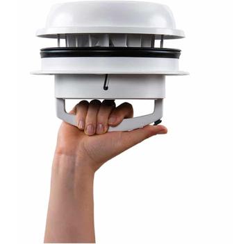 Claraboia Com Exaustor E Led 15x24 12v 2a Motorhome - Exaustor ...