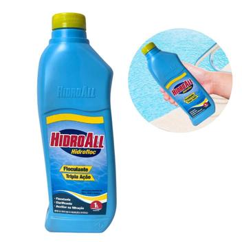 Clarificante Floculante Tripla Acao para Piscinas 1 L Hidrofloc ...