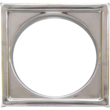 Clarinox Caixilho Inox Quadrado 15 - Ralo / Grelha - Magazine Luiza