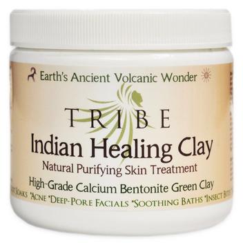 Clay Tribe Calcium Bentonite Indian Healing 480 mL - Máscara Facial ...
