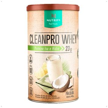 Clean Pro Whey ISO e Hidro 450g Nutrify - Whey Protein - Magazine Luiza