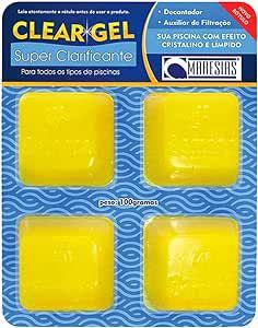 Clear gel super clarificante para piscina 100 g -maresias ...