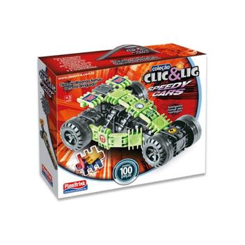 Clic & Lig - Speedy Cars - Plasbrink - Blocos de Montar - Magazine Luiza