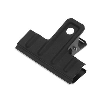 Clips de Metal Coideal - Pretos, Grandes (77mm) - Pacote com 10 ...