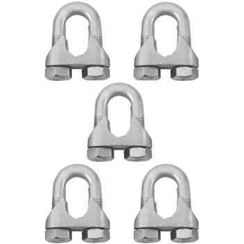 Clips Grampo Para Cabo De Aço 3/4'' 1,0008 5 Unidades - Nord - Grampo ...