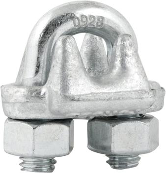 Clips Grampo Para Cabo de Aço PLUS 3/8" Pesado Encartelado Vonder ...