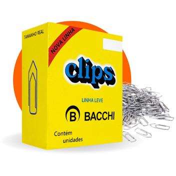 Clips para Papeis Galvanizados Metálicos Multiplos Tamanhos - BACCHI ...