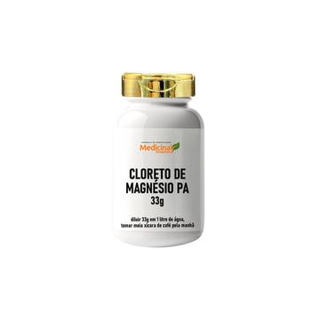 Cloreto de Magnésio em Pó 33G - Medicinal Terapeutica - Cloreto de Magnésio / Magnésio Dimalato ...