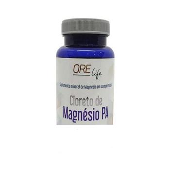 Cloreto de Magnésio PA c/ 350mg ORE LIFE c/ 60 comprimidos revestidos - SUPLAN - Cloreto de ...