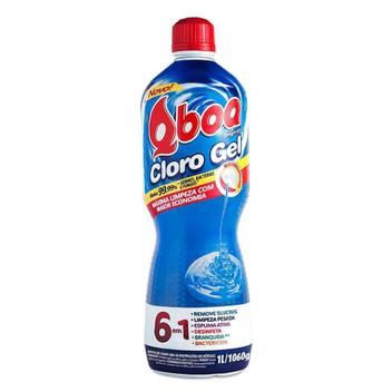 Cloro Gel Qboa 1L - Limpador Multiuso - Magazine Luiza