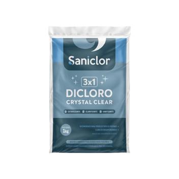 Cloro Multi Ação 3 em 1 Granulado 1kg Dicloro Crystal Saniclor - 001940 ...