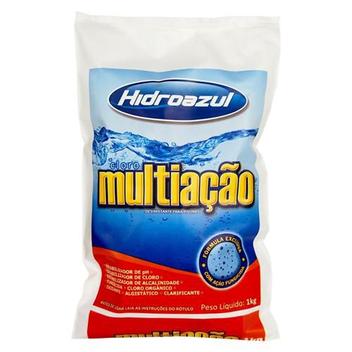 Cloro Multiação 1 KG. - Hidroazul - Cloro para Piscina - Magazine Luiza