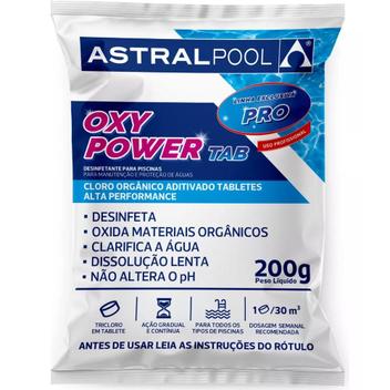Cloro para piscina oxypower tablete 200g astralpool - Cloro para Piscina - Magazine Luiza