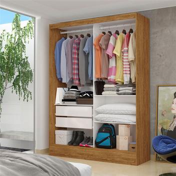 Closet Casal Dubai 2 Gavetas Carioca Móveis - Carioca Moveis - Cômoda ...