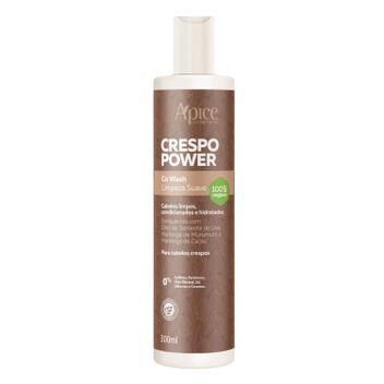 Co Wash Crespo Power 300mL - Apice Cosméticos - Co Wash - Magazine Luiza