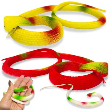 Cobra Realista Grande Brinquedo Borracha Pegadinha Susto - Europio ...