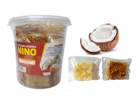 Cocada Caseira Pote 20x60g - Nino - Coco Fresco - Cocada - Magazine Luiza