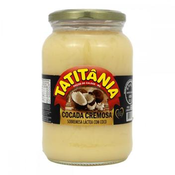 Cocada Cremosa - Sobremesa Láctea com Coco Tatitânia - 650 g - Cocada ...