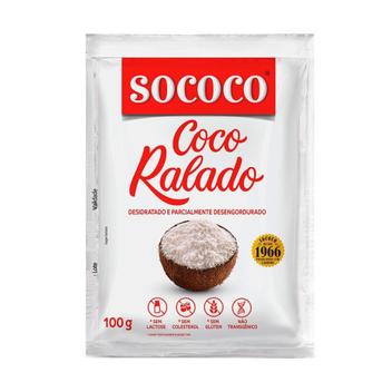 Coco Ralado Desidratado Sococo 100g - Coco Ralado - Magazine Luiza