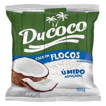 Coco Ralado Ducoco 100g Úmido e Adoçado - Embalagem Com 24 Unidades ...