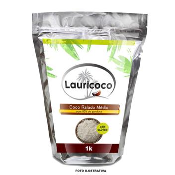 Coco Ralado Médio Tipo 01 - 65% Gordura 1kg - Lauricoco - Coco Ralado ...
