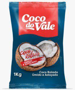 Coco Umido Adoçado 1kg - Coco Do Vale - Coco Ralado - Magazine Luiza