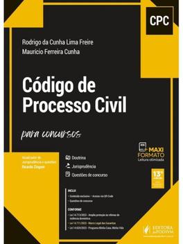 Código de processo civil para concursos (cpc) - 2024 - JUSPODIVM ...