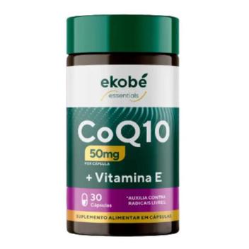 Coenzima Q10 50mg + Vitamina E 30 Cápsulas Ekobé - EKOBE - Coenzima Q10 ...
