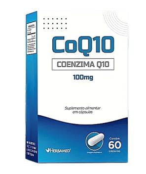 Coenzima Q10 60 Capsulas Herbamed - Coenzima Q10 - Magazine Luiza