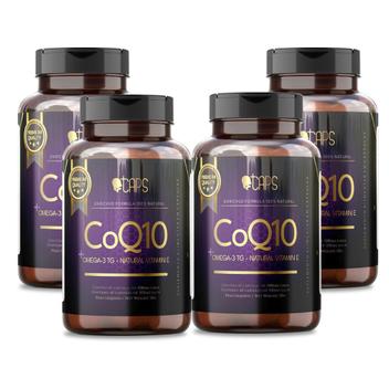 COENZIMA Q10 + ÔMEGA-3 TG + VITAMINA E - 500mg (60 Cápsulas) +CAPS ...