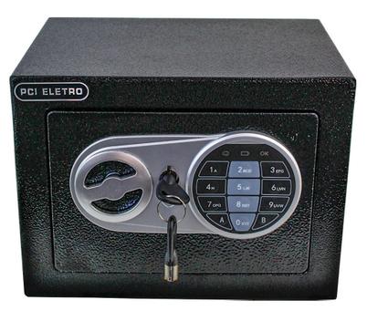 Cofre pequeno ideal para fixação - abertura com senha ou chave - 6 ...