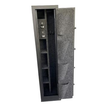 Cofre Vazio 130X30X30 Cofre Mega Forte Com 3 Prateleiras e 2 Gavetinhas Com Chave + Coldres ...