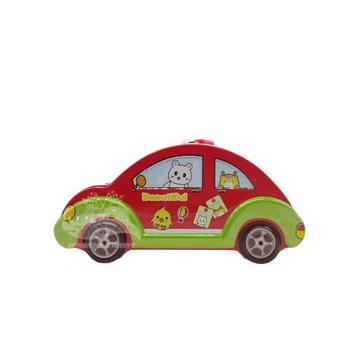 Cofrinho Infantil em Metal Carrinho Vermelho com Cadeado Cofre Carro ...