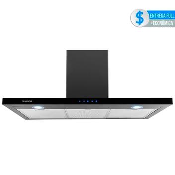 Coifa De Parede Granada Slim Touch 90 Cm Suggar Preto - Coifa de Parede ...