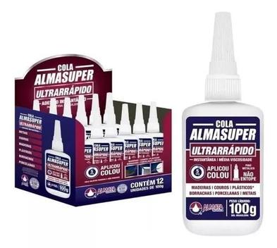 Cola almasuper 100 grs caixa com 12 - ALMATA - Cola Instantânea ...