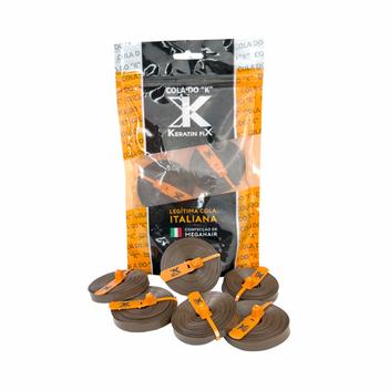 Cola De Queratina 4 Rolos Original Marca K Extensão Mega Hair - Rass ...