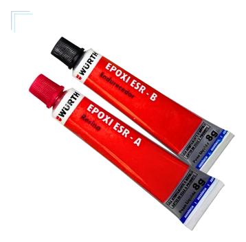 Cola Epoxi Esr Rapido Metal Vidros Plastico De 16g Wurth - Adesivo ...