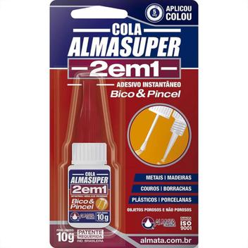 Cola Instantanea Almasuper 2 Em 1 - Bico / Pincel 10G. - BAUNGARTEN ...