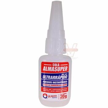 Cola Instantanea Almasuper 20g Ultra Rapido Adesivo - Cola Instantânea ...