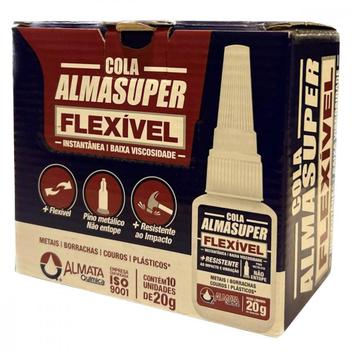 Cola Instantanea Almasuper Flexivel Baixa Viscosidade 20G. - ALMATA ...