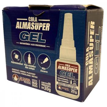 Cola Instantanea Almasuper Gel Nao Entope Alta Viscosidade 20G - ALMATA ...