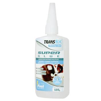Cola Instantânea Multiuso Secagem Rápida Transfix Super Glue Fast 100g ...