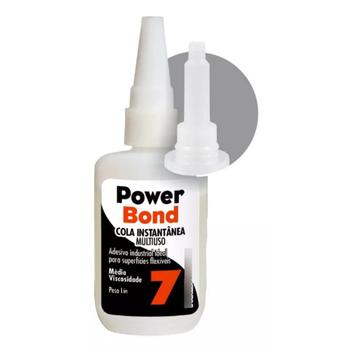 Cola Instantânea Power Bond 50g Incolor Multiuso - PowerBond - Cola ...