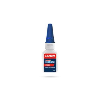 Cola Loctite Super Bonder Mega Instantânea Transparente 20G - Cola ...