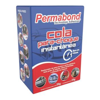Cola Para-choque Solda Plástica Instantânea Permabond - Cola ...