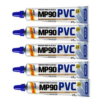 Cola PVC 17 g MP90 5 Unidades MUNDIAL PRIME - Cola PVC - Magazine Luiza