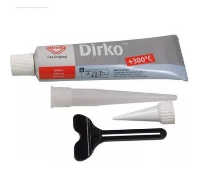 Cola Silicone Cinza Grey Motor Alta Temperatura Dirko Elring - Motor ...